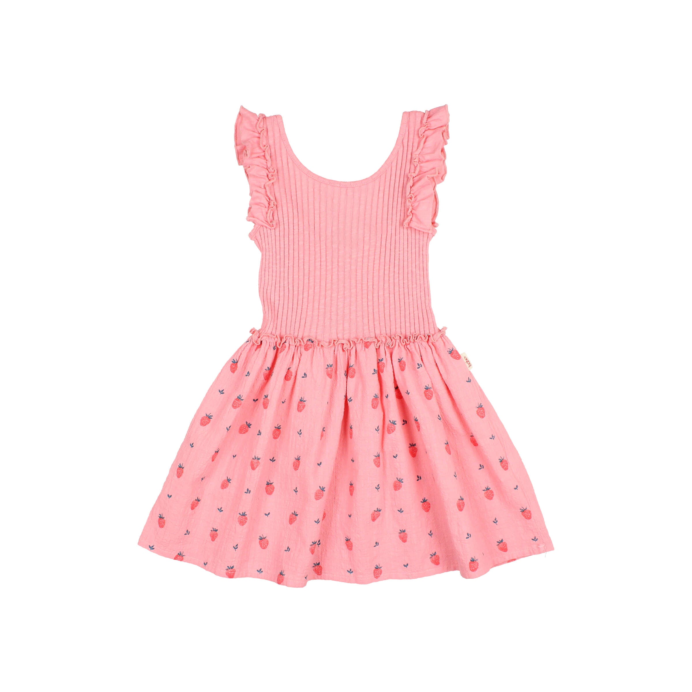 Buho Sugar Pink Strawberry Combi Dress – Once Child and Teen